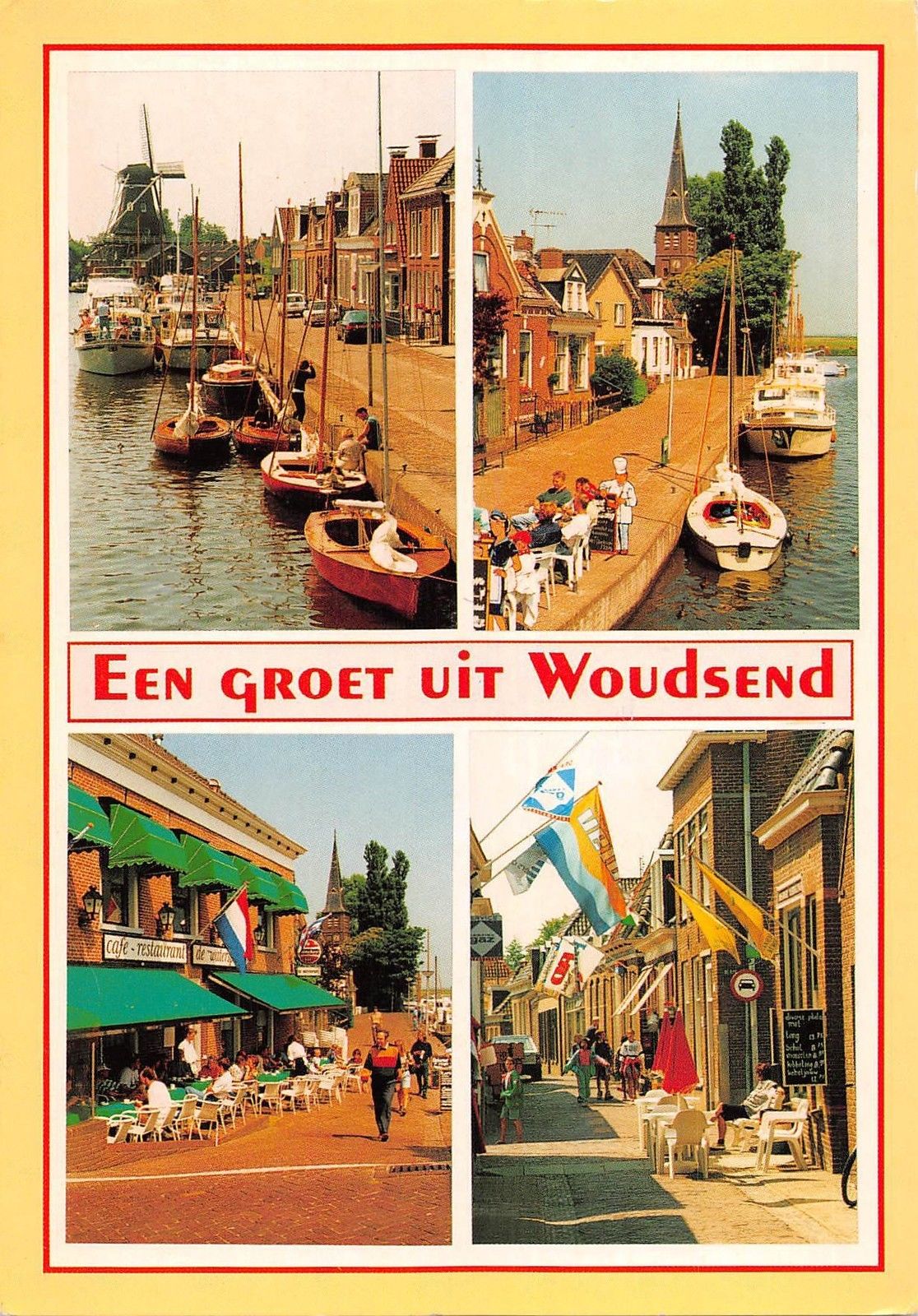 BR86483 een groet uit woudsend ship bateaux netherlands | Europe ...