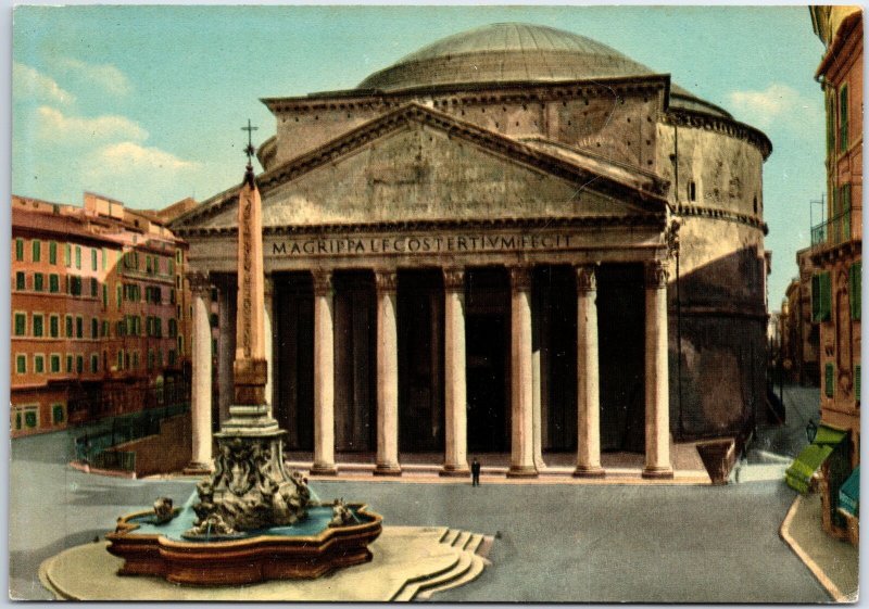 Continental Size Postcard Sights Scenes & Culture of Rome Italy 1960s ...