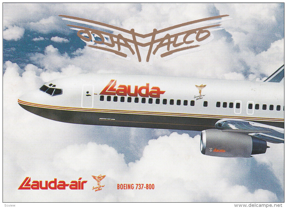 Lauda-air Airlines Boeing 737-800 Jet Airplane ,80-90s | Topics ...
