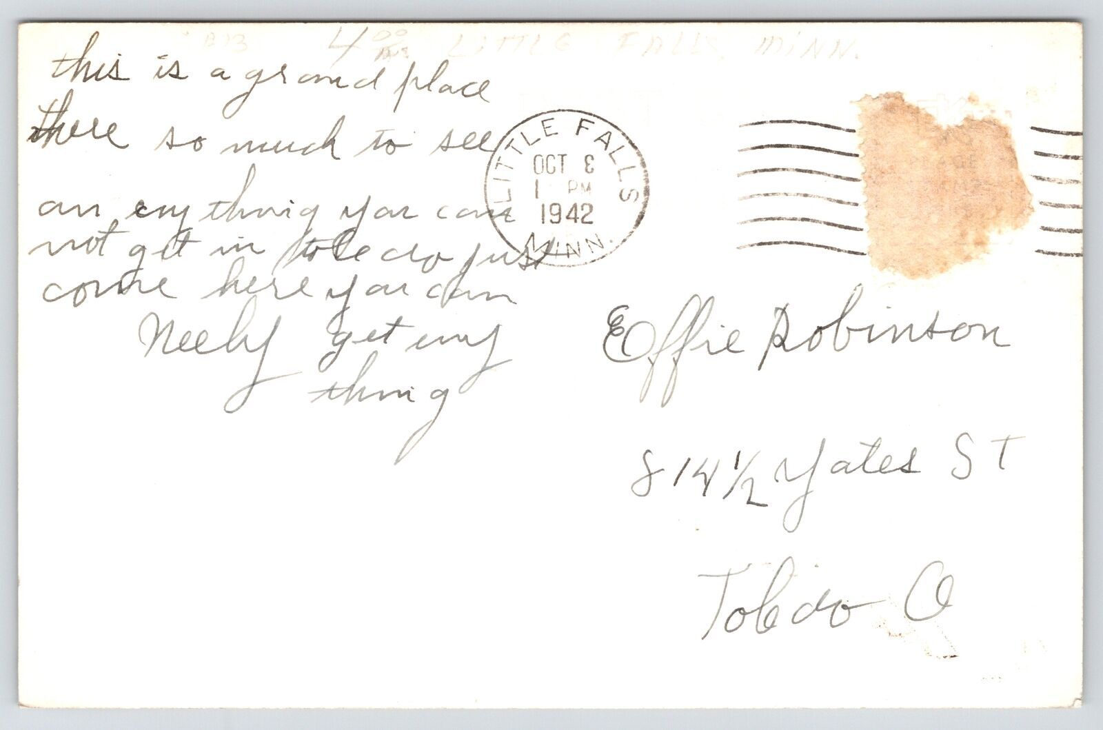 Little Falls MN~Camp Ripley Soldiers Walk Past Tents~Grand Place~WWII ...