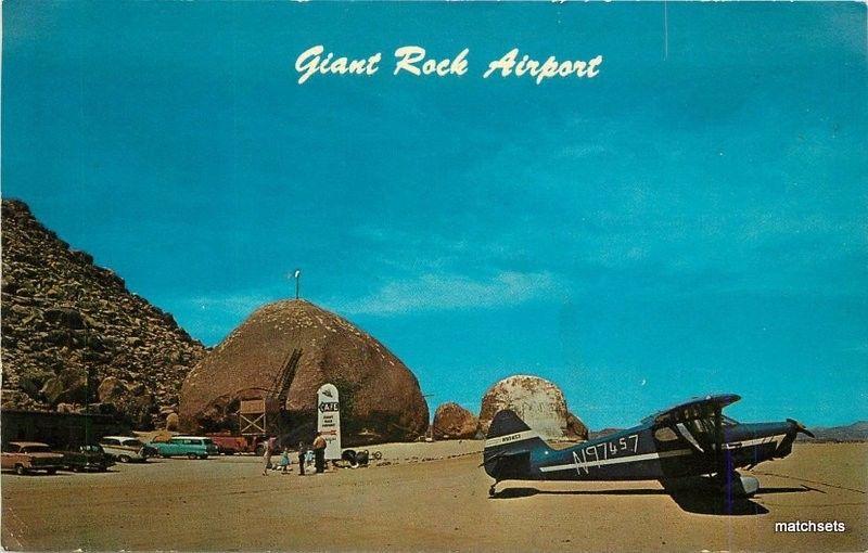 1950s Mojave Desert California Giant Rock Airport Scott Western ...