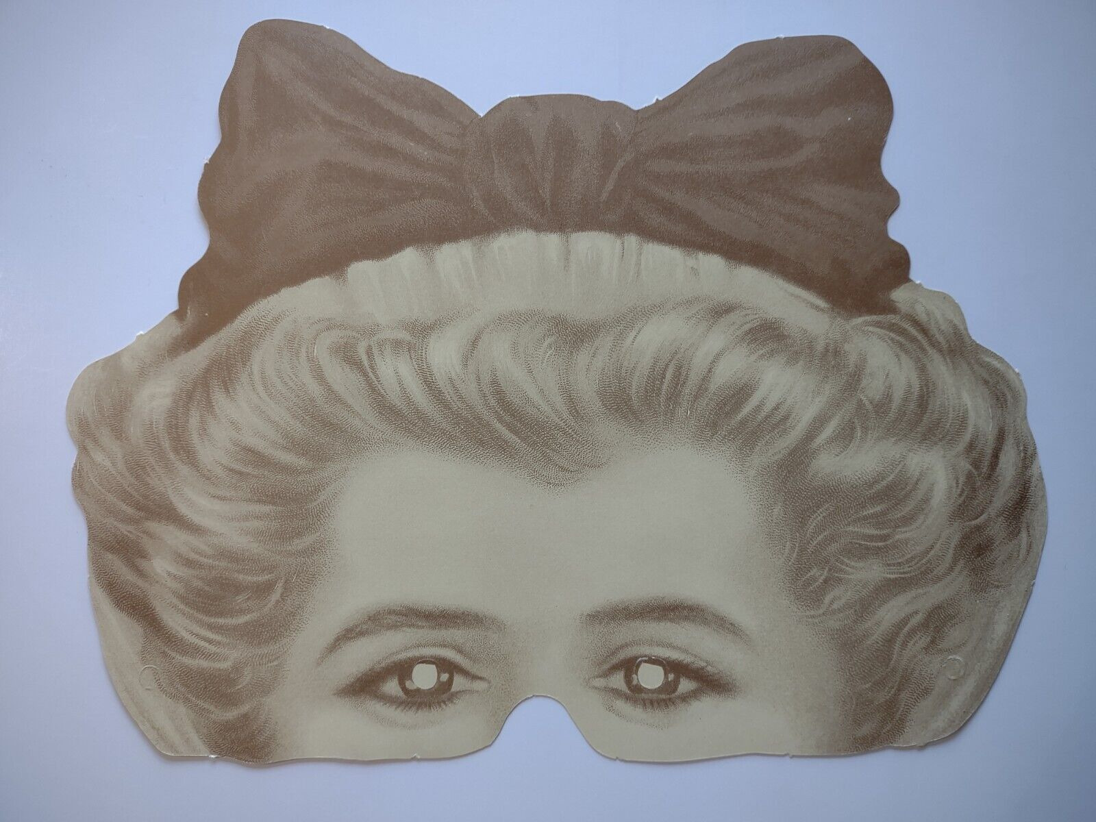 Halloween French Maid Mask Vintage Masquerade Victorian Party Costume ...