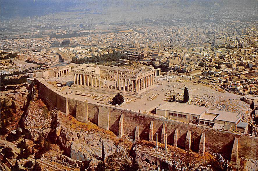 The Parthenon The Parthenon, From The Air | Topics - Other, Postcard ...