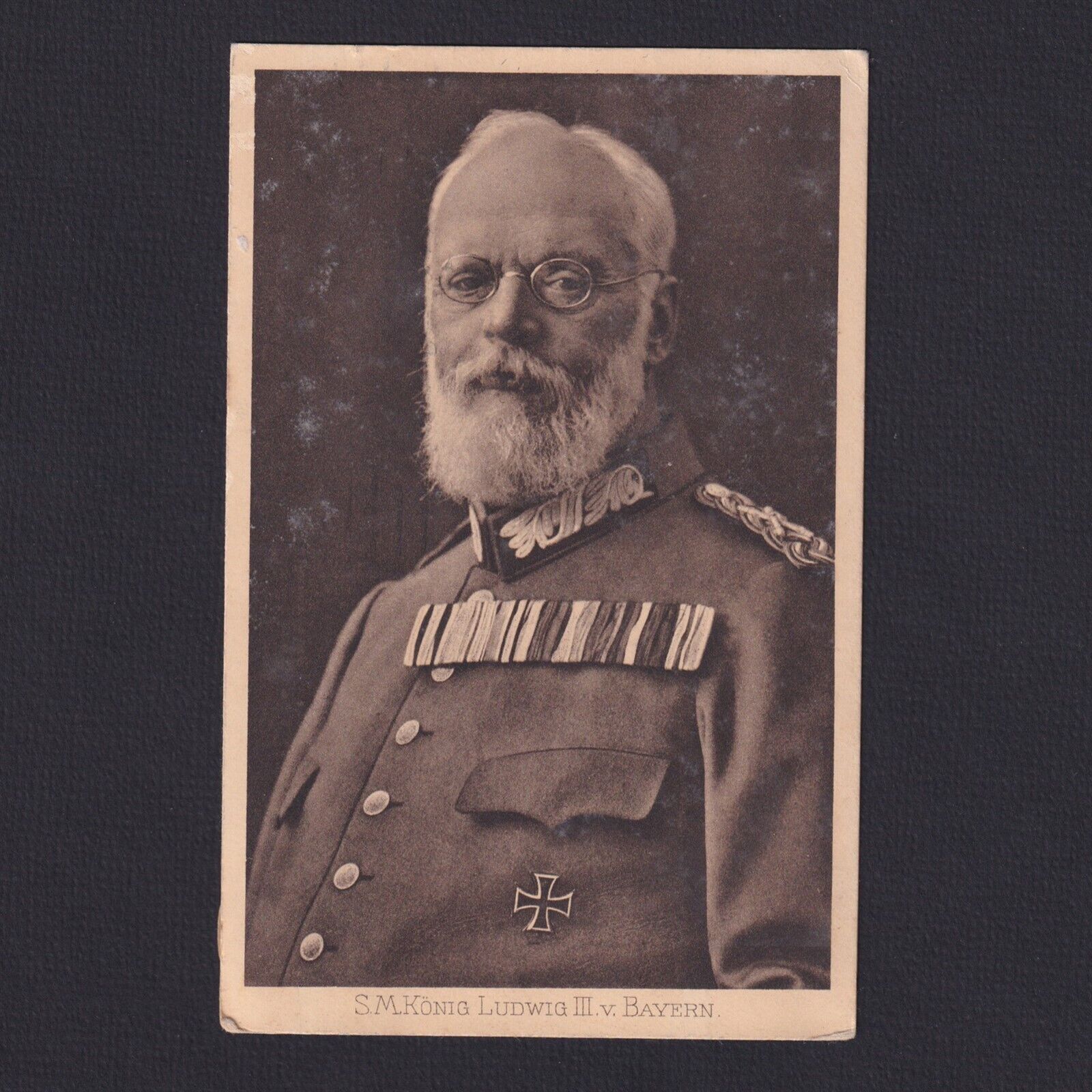 GERMANY 1915, Postcard written by Prince Alfons of Bavaria, Hofbrief ...