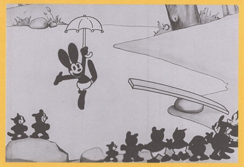 The Ol' Swimmin' Ole 1928 Cartoon Mickey Mouse Still Artist Postcard ...