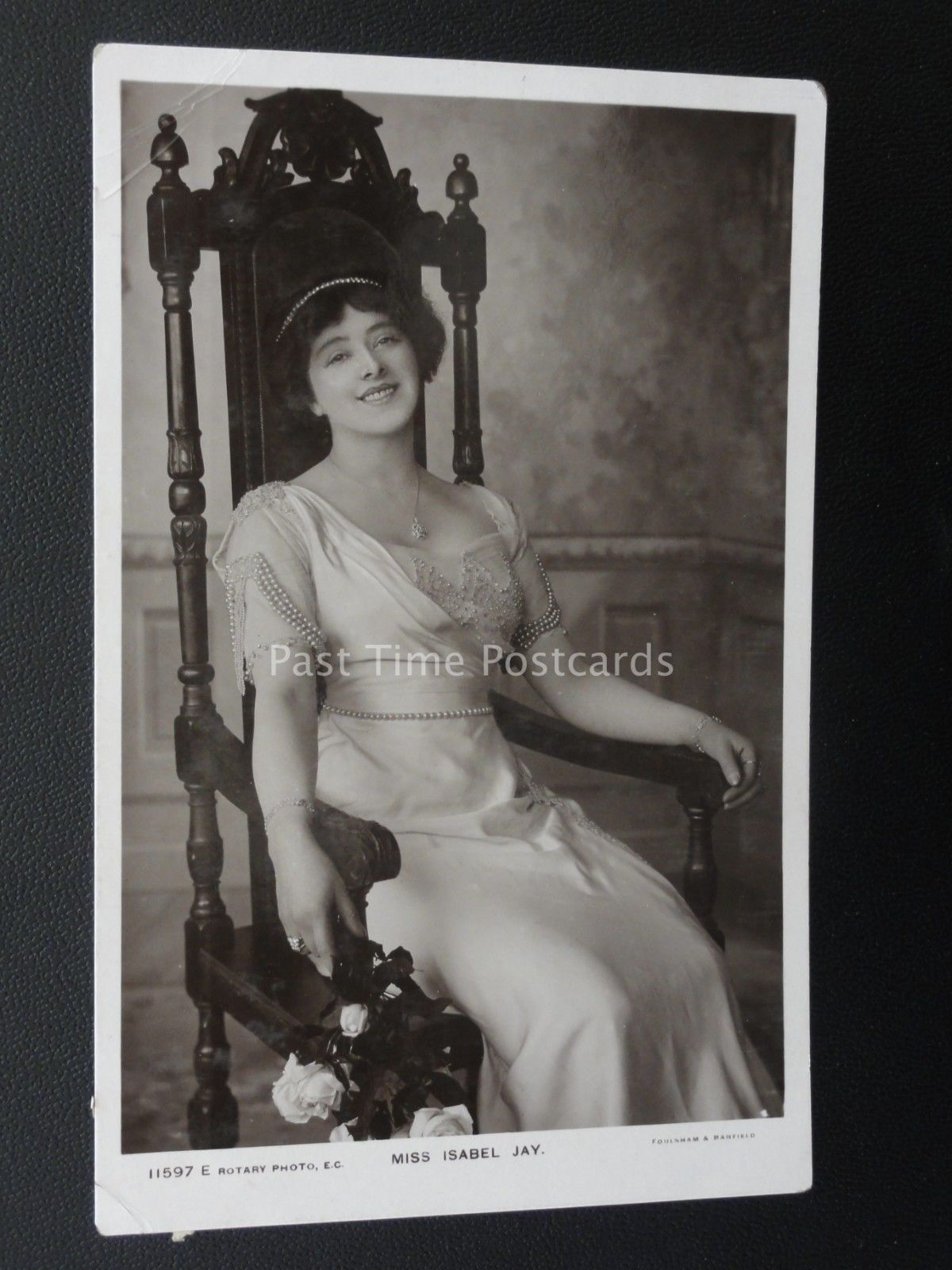 Actress MISS ISABEL JAY c1906 RP Postcard by Rotary 11597E | Topics ...