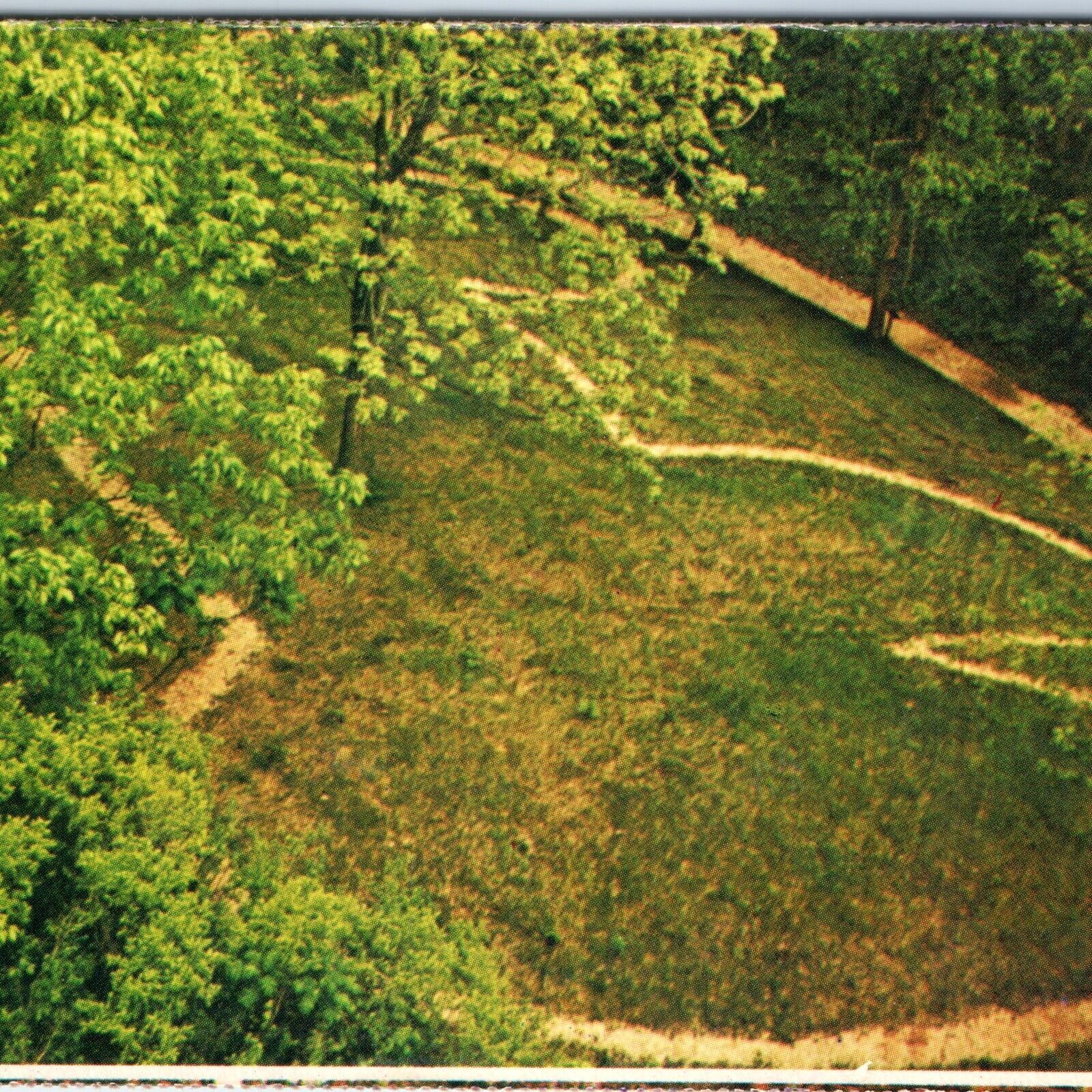 c1960s McGregor, IA Little Bear Mound Effigy Indian Mounds Native ...