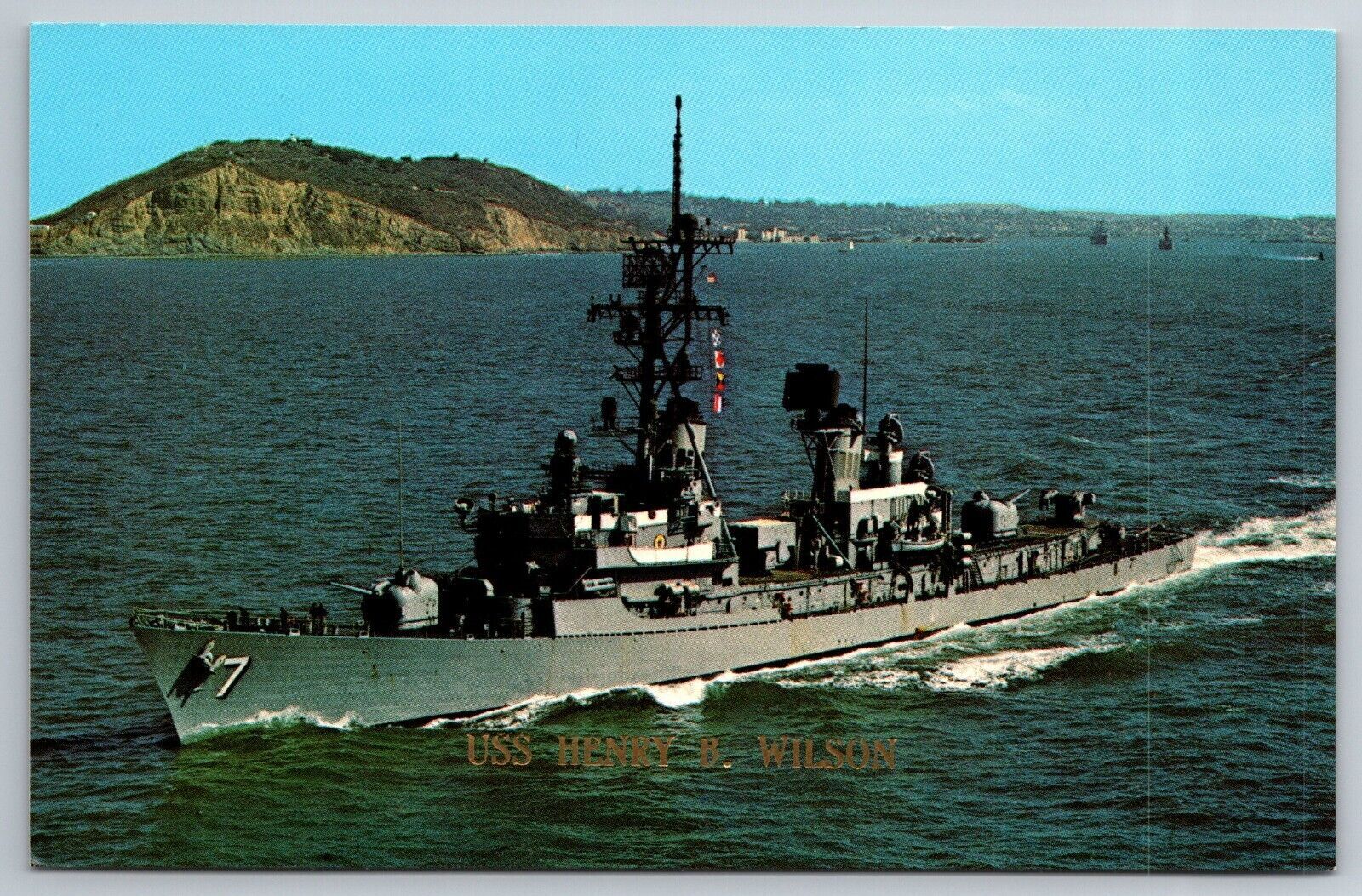 U.S.S. Henry B. Wilson DDG 7 Navy Guided Missile Destroyer Photo ...