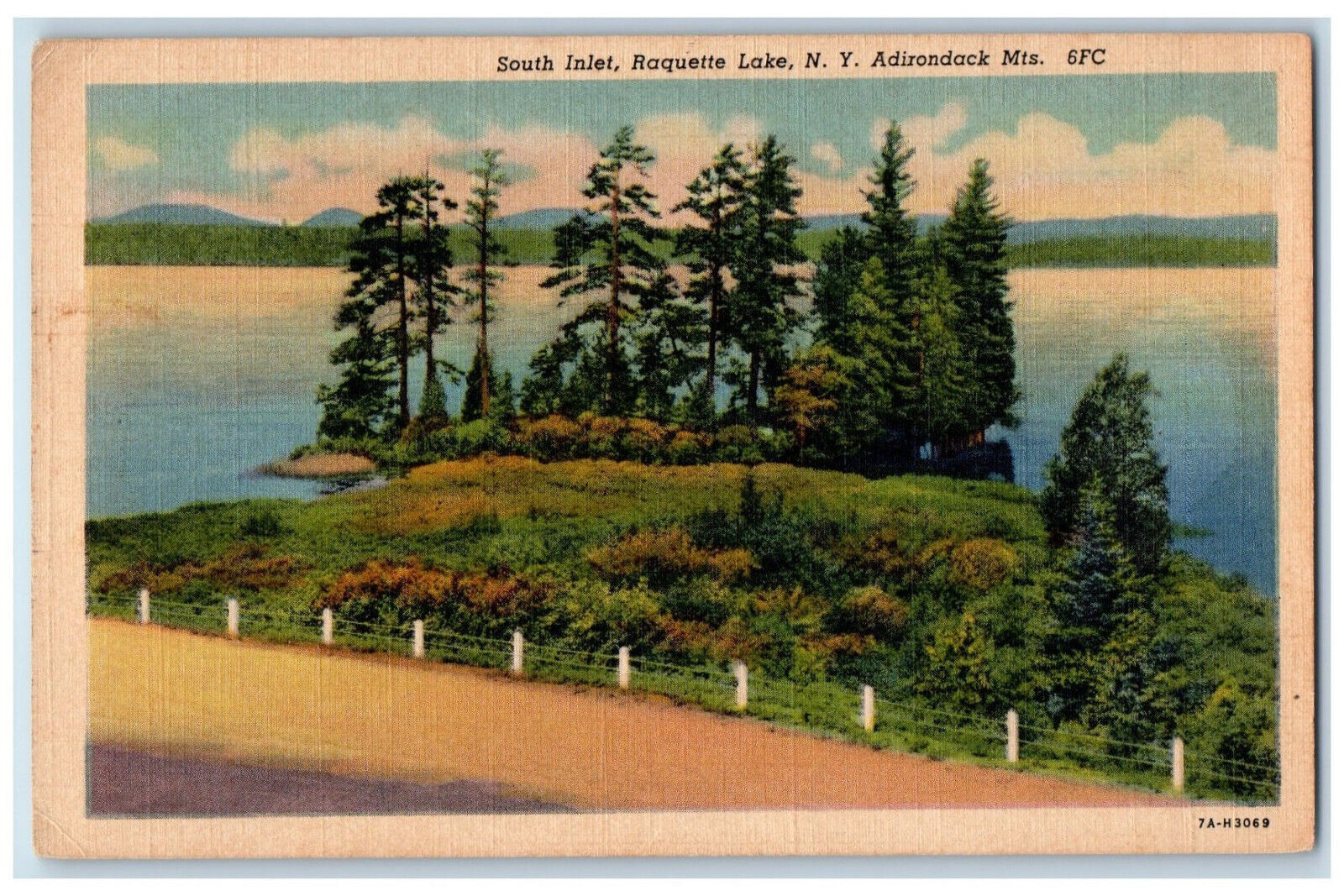 1943 South Inlet Raquette Lake Adirondack Mountains New York NY ...