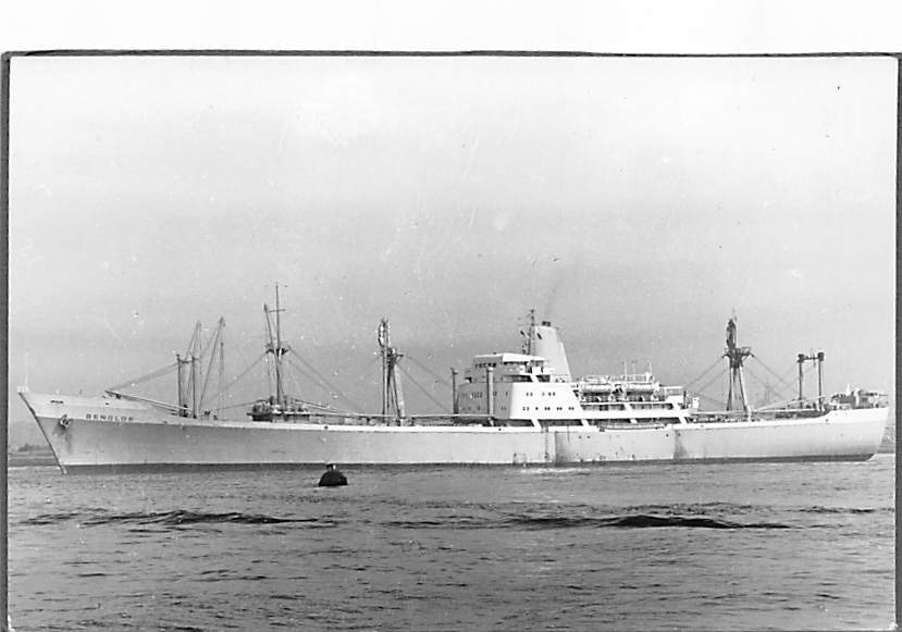 SS Benglor Ben Line Ship Typing on back | Topics - Other, Postcard ...