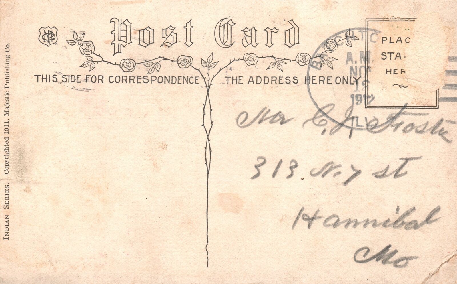 Vintage Postcard 1917 I'm On Your Trail Portrait of Little Prince ...