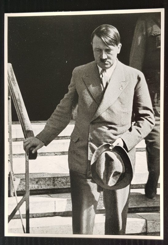 Third 3rd Reich Rare Large Format Collector Photo Card - Adolf Hitler ...