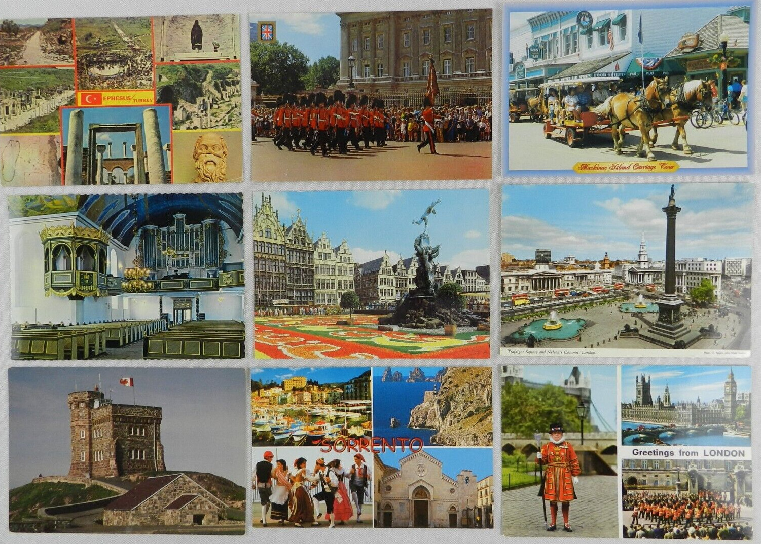 1940-80's Huge Lot Postcards 1000+ Foreign Street Views, Monuments ...