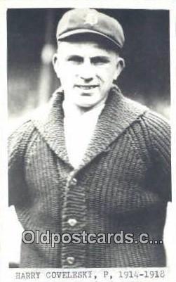 Harry Coveleski Baseball Postcard Detroit Tigers Base Ball Postcard ...