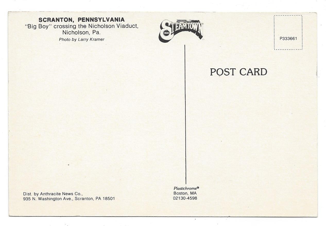 Big Boy on Nicholson Tunkhannock Viaduct Lackawanna RR | Topics ...