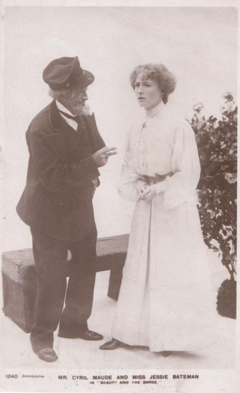 Cyril Maude Jessie Bateman Beauty & The Barge Military Ship Play RPC ...