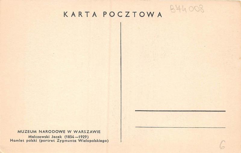 B74008 malczewski jacek hamlet polski muzeum poland warszawa painting ...