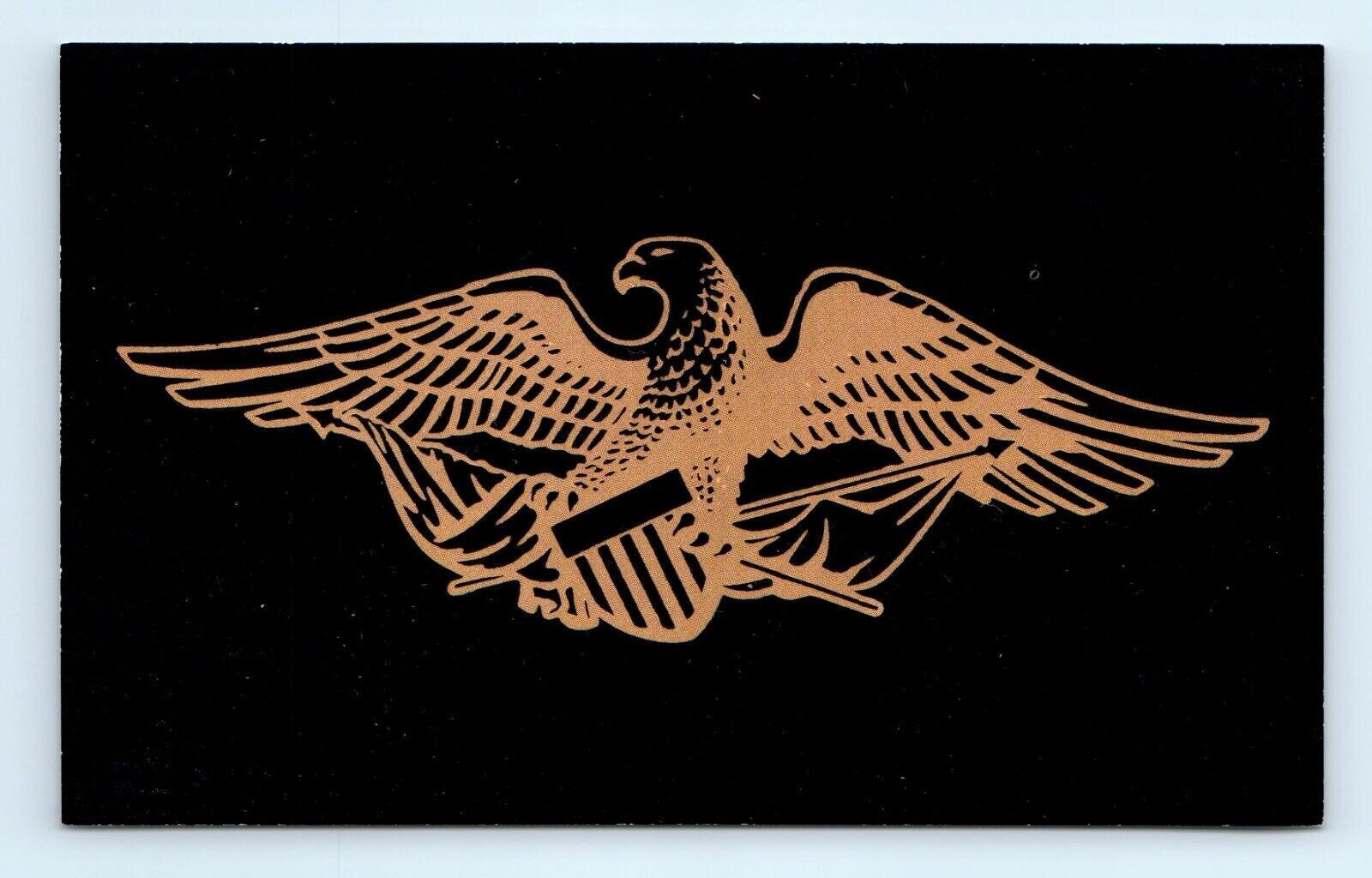 Golden Eagle Motor Inn Logo Advertising Postcard | Ephemera ...