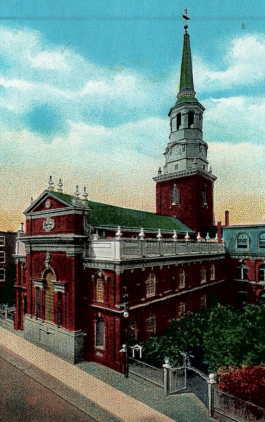 1930s Philadelphia Pennsylvania Christ Church Built 1727 Postcard 26 ...