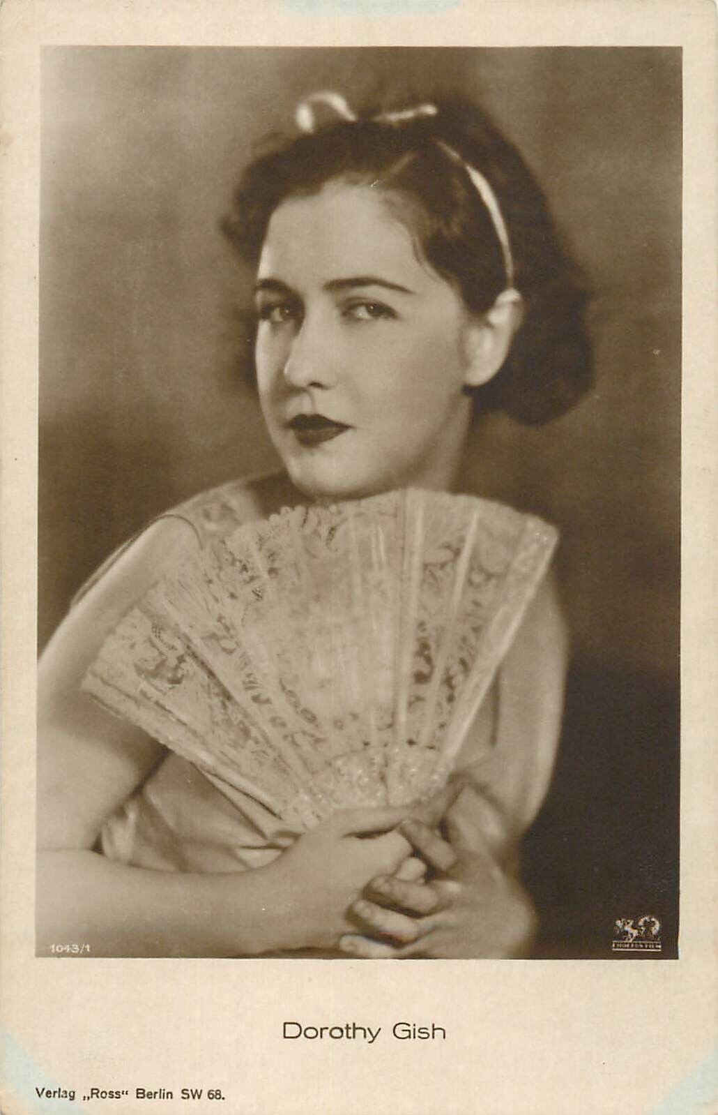 Postcard cinema film star beauty actress Dorothy Gish fan | Other ...