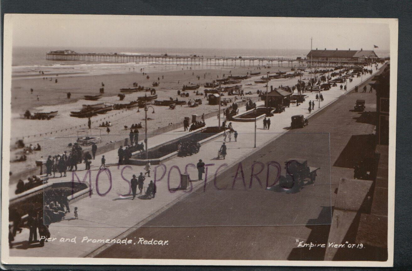Yorkshire Postcard - Pier and Promenade, Redcar RS15535 | Europe ...