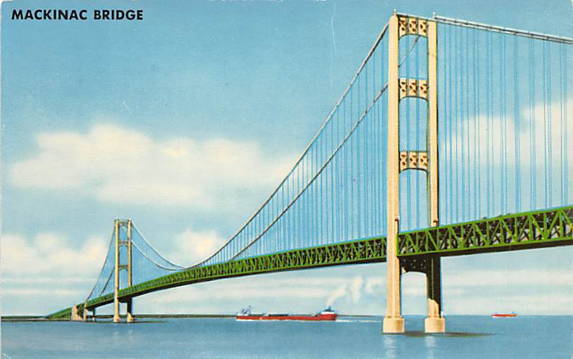 The Mackinac Bridge World's Longest Suspension Bridge - Mackinac Bridge ...