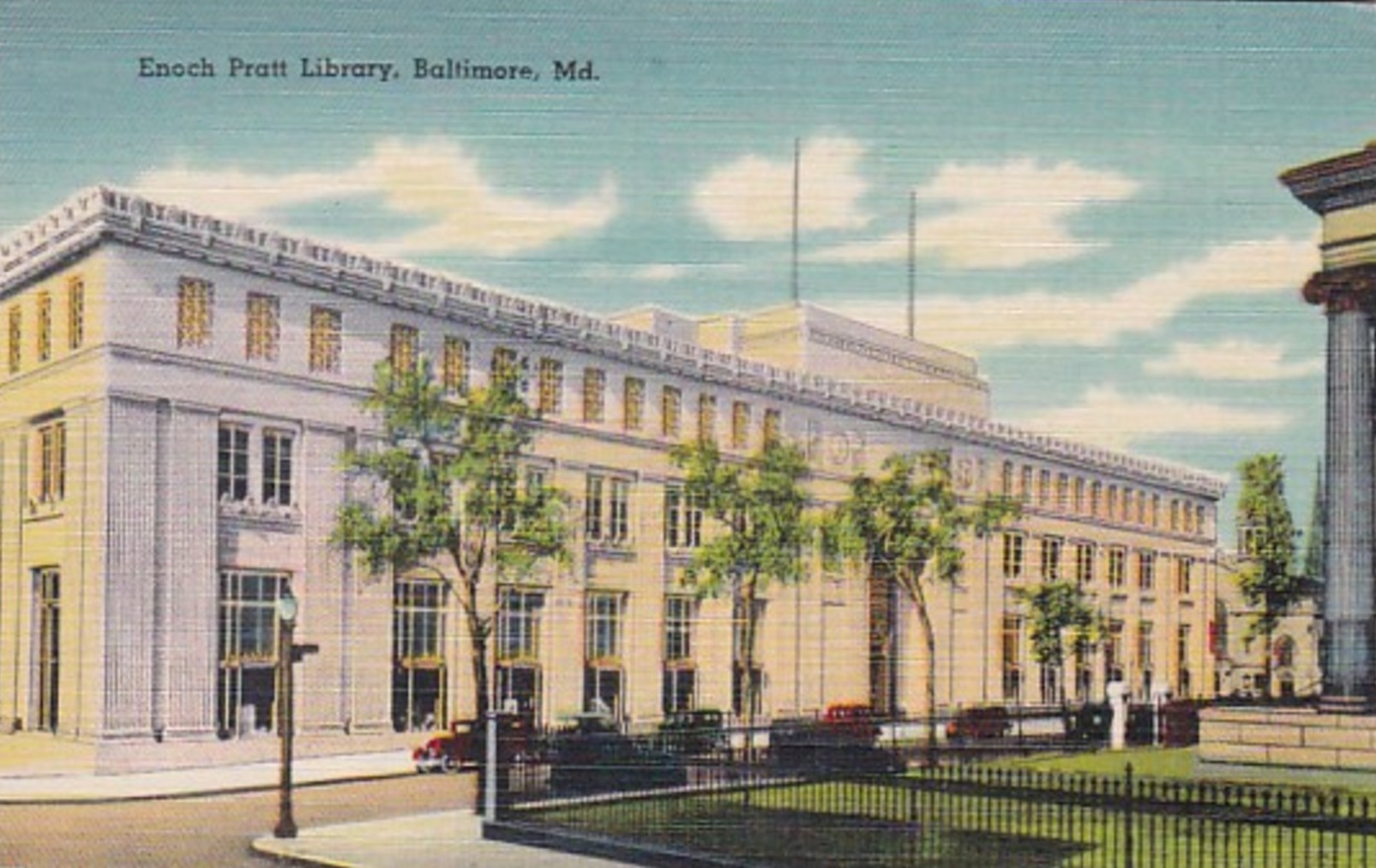 Maryland Baltimore Enoch Pratt Library | United States - Maryland ...