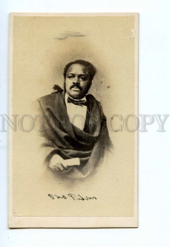 487206 DRAMA African American British actor Ira Frederick Aldridge ...