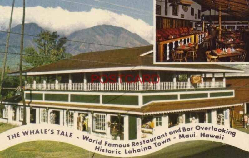 World Famous the Whale's Tale, Lahaina Town - Maui, Hawaii | United ...