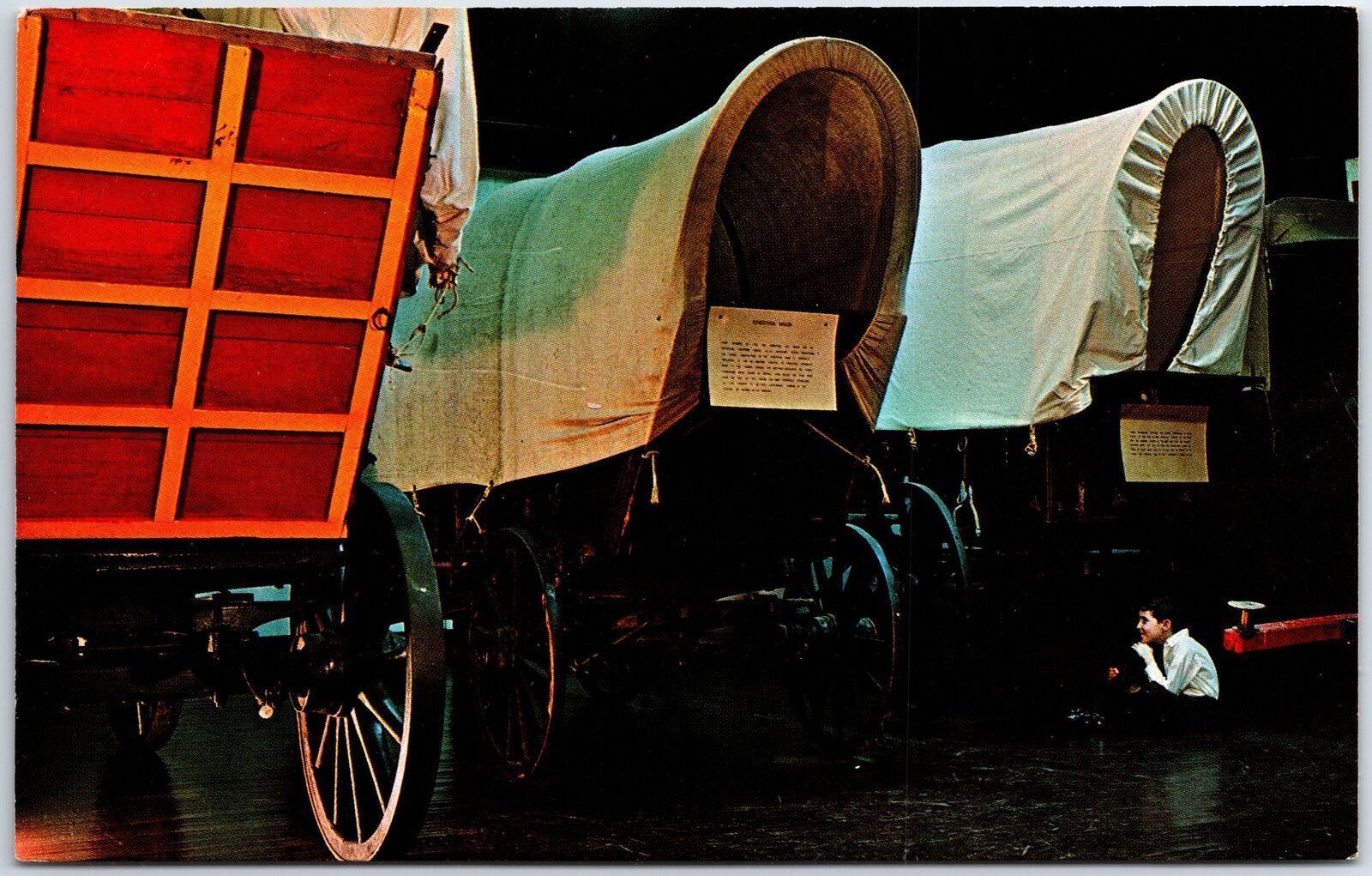 Vintage Postcard Museum Conestoga Used by Immigrant Families to the ...