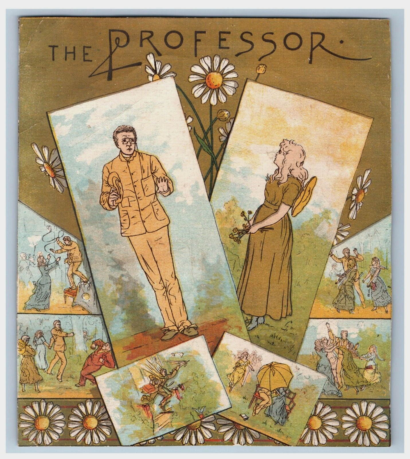 1880s-90s Aesthetic Movement Madison Square Theatre Stage Play The ...