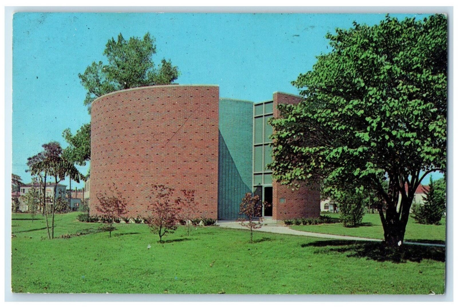 1970 Rauch Memorial Planetarium Building Ground Louisville Kentucky KY ...