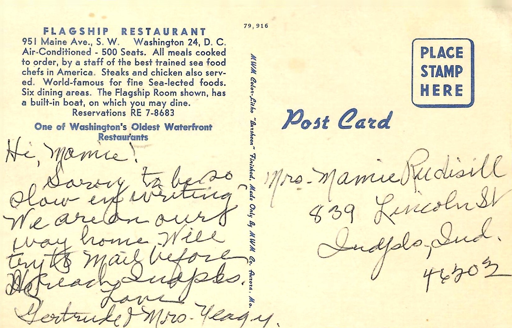 Flagship Restaurant, Washington D.C., chrome | Topics - Hotels ...