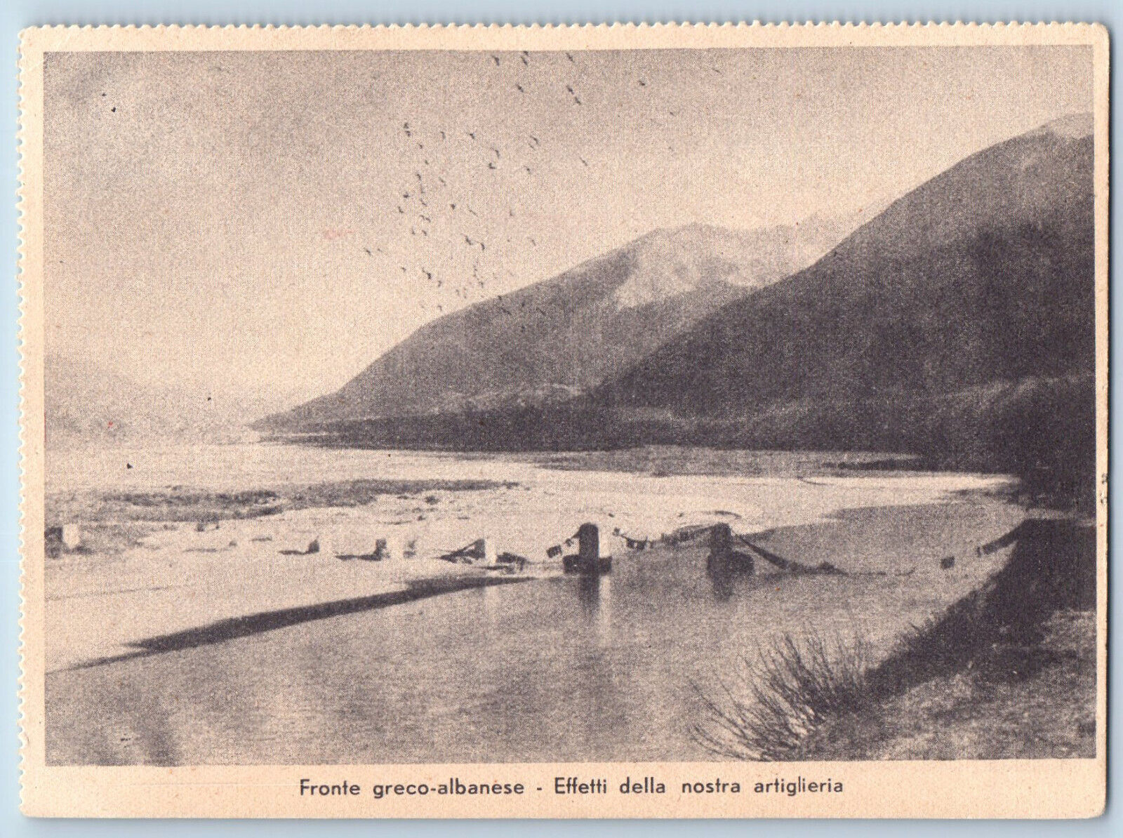 Italy Postcard Effects of our Artillery Propaganda Office at PNF c1920 ...