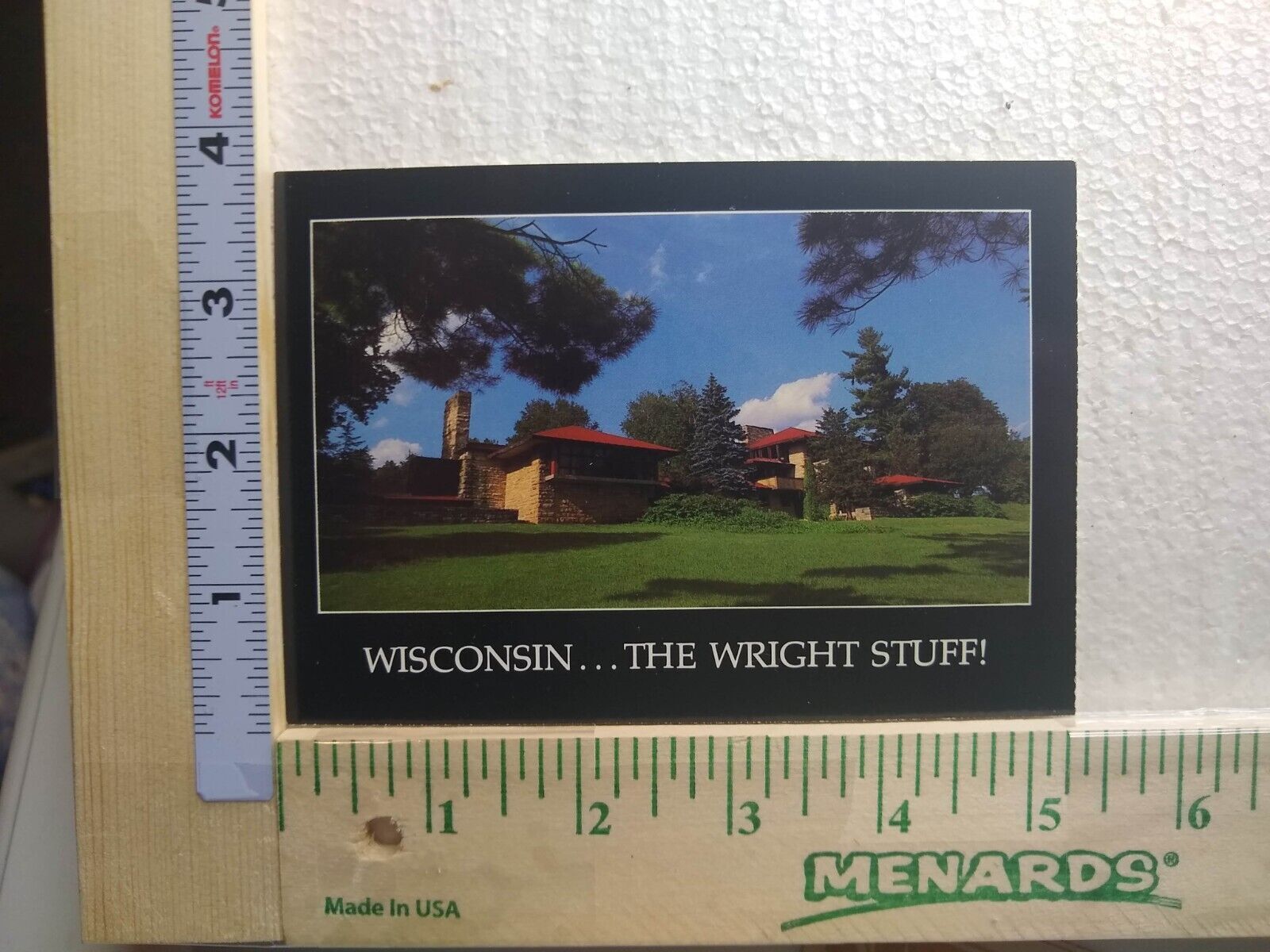 Postcard Frank Lloyd Wright's Hillside School of Architecture - Spring ...