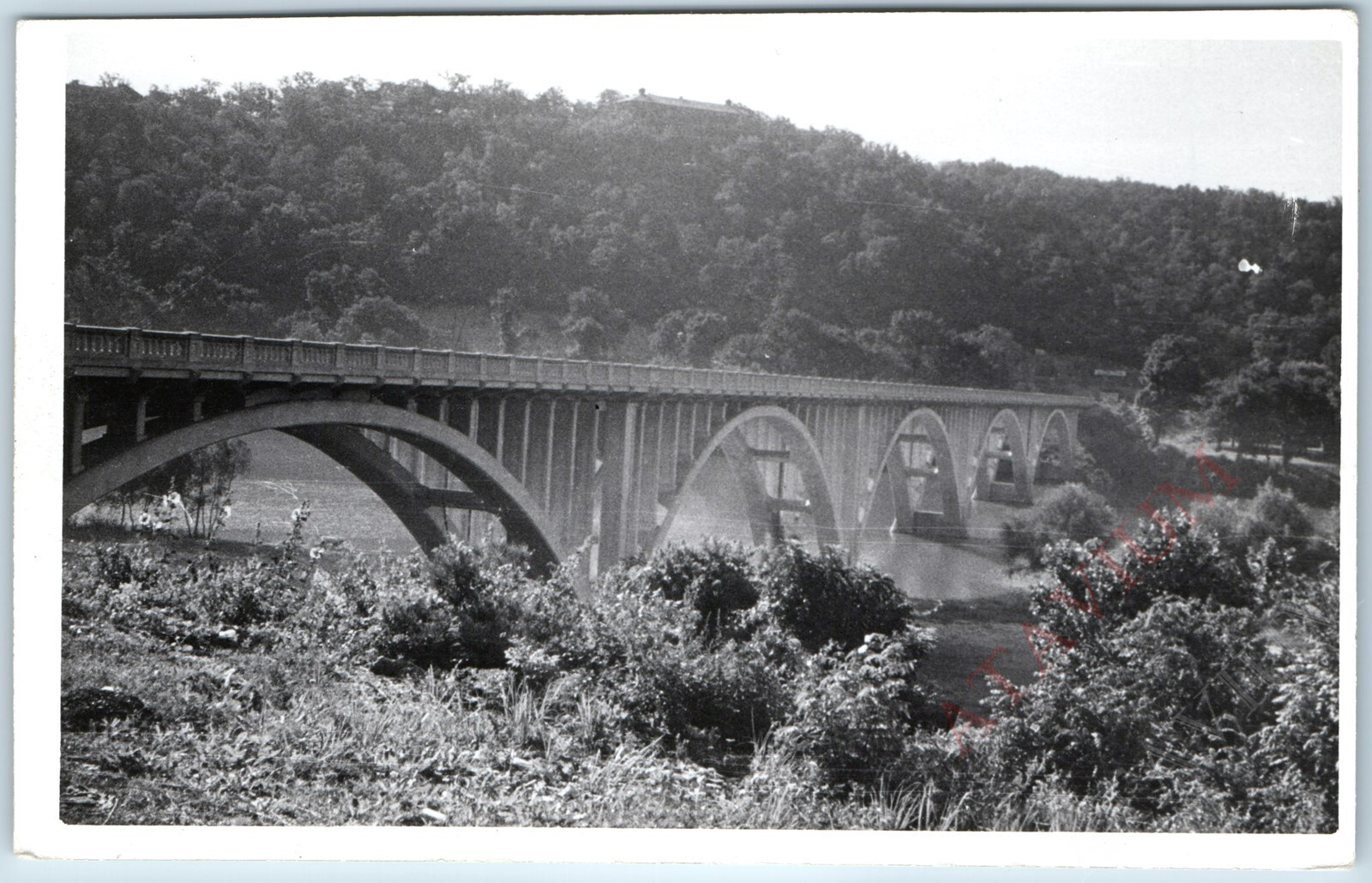 c1930s Branson/Hollister, MO RPPC Lake Taneycomo Bridge Concrete Arch ...