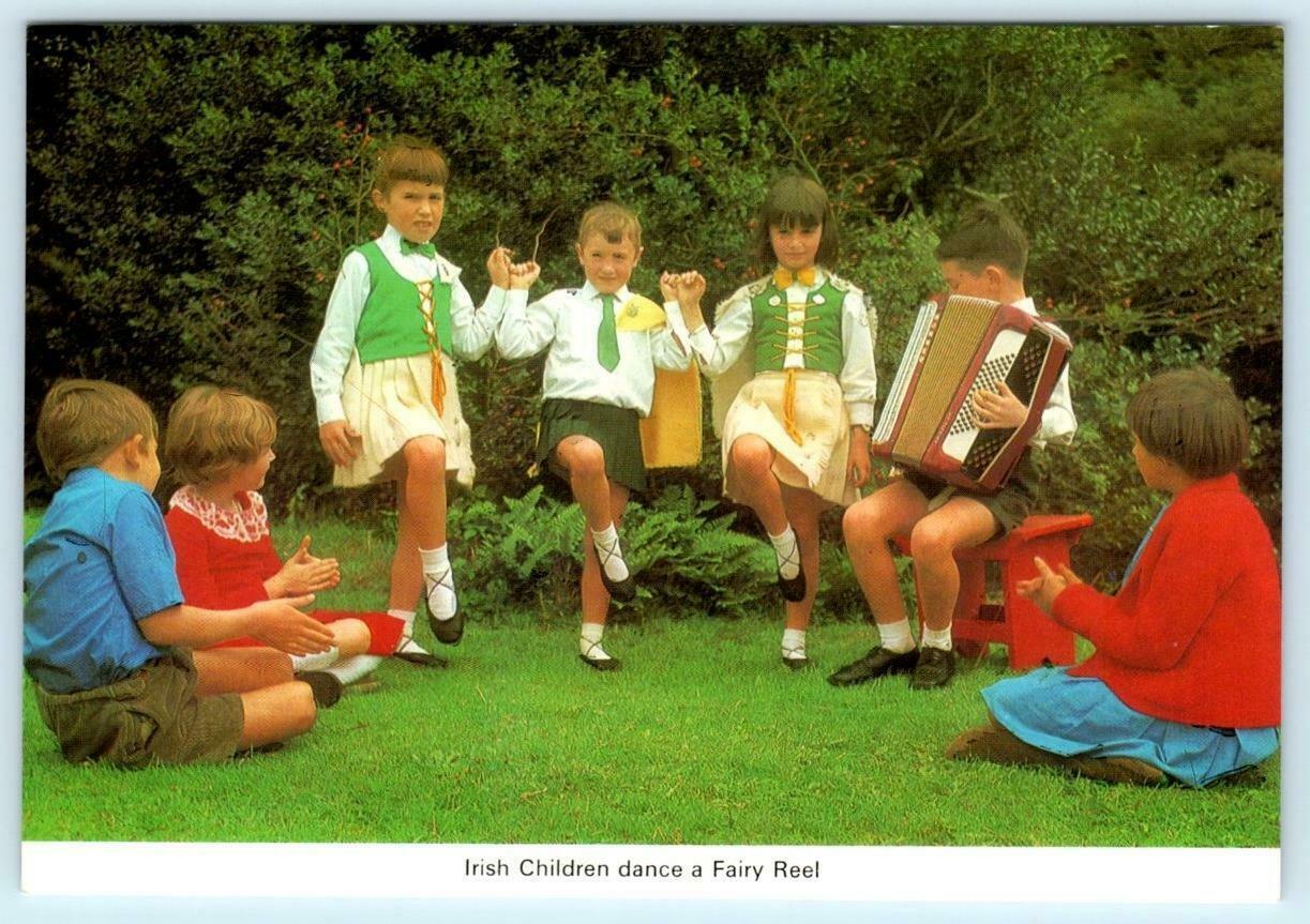 IRISH CHILDREN Dancing Fairy Reel & Traditional Dancers Ireland 4"x6 ...