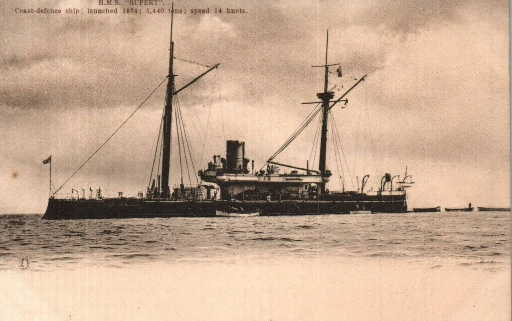 WWI British Royal Navy HMS Rupert Battleship Raphael Tuck | Other ...