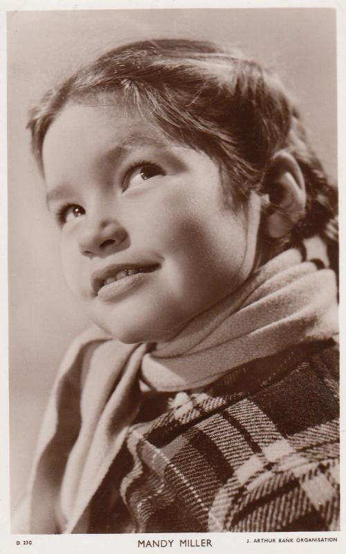 Mandy Miller 1950s Child Star Picturegoer Vintage Photo Postcard ...