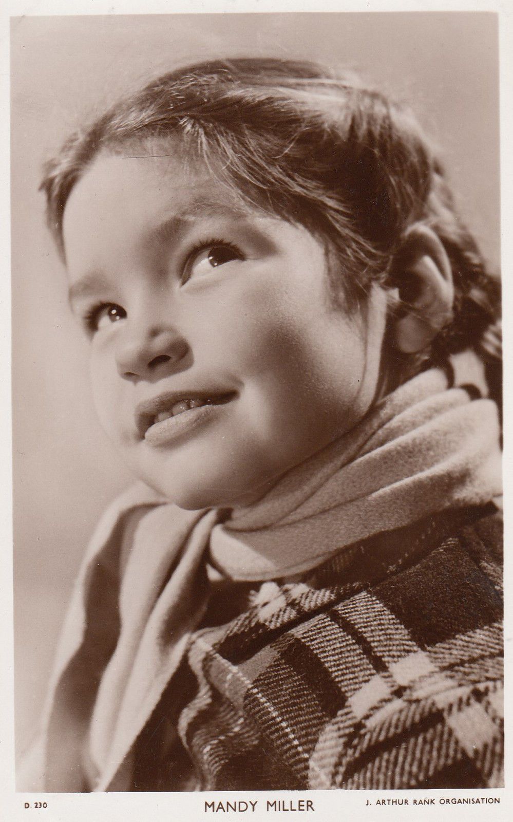Mandy Miller 1950s Child Star Picturegoer Vintage Photo Postcard ...