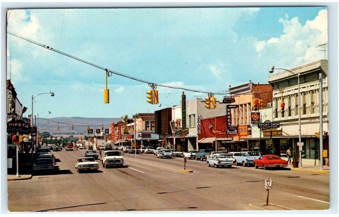 MONTROSE, CO Colorado ~ Downtown STREET SCENE Rexall c1960s Cars ...