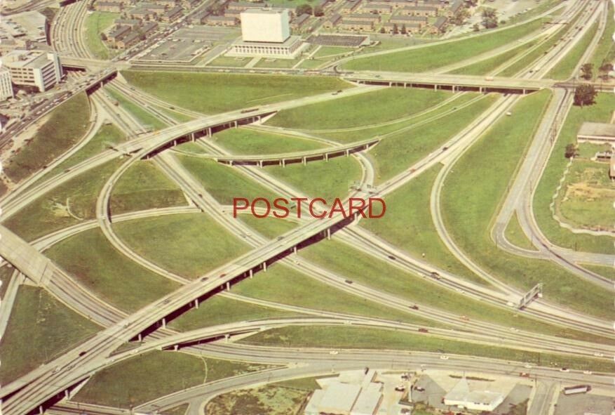 Continental-size MASSIVE INTERCHANGE COMPLEX Highways 1-75 1-85 I-20 ...