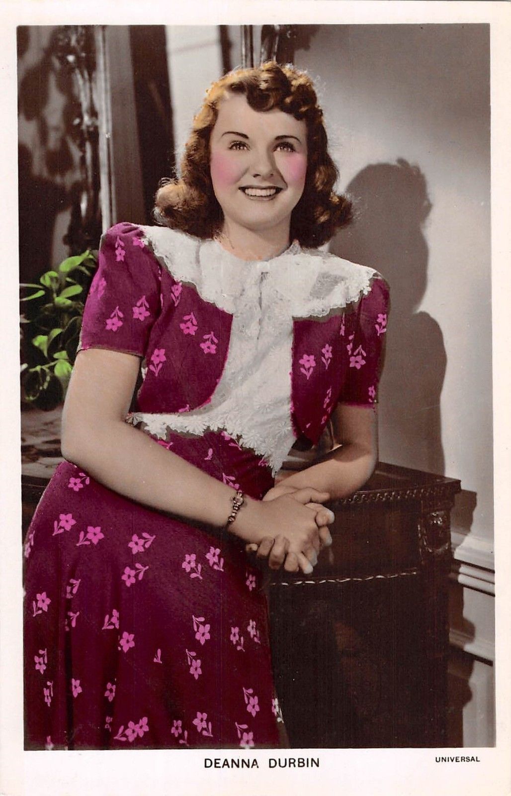 BR98246 colourgraph c 309 a deanna durbin universal real photo movie ...