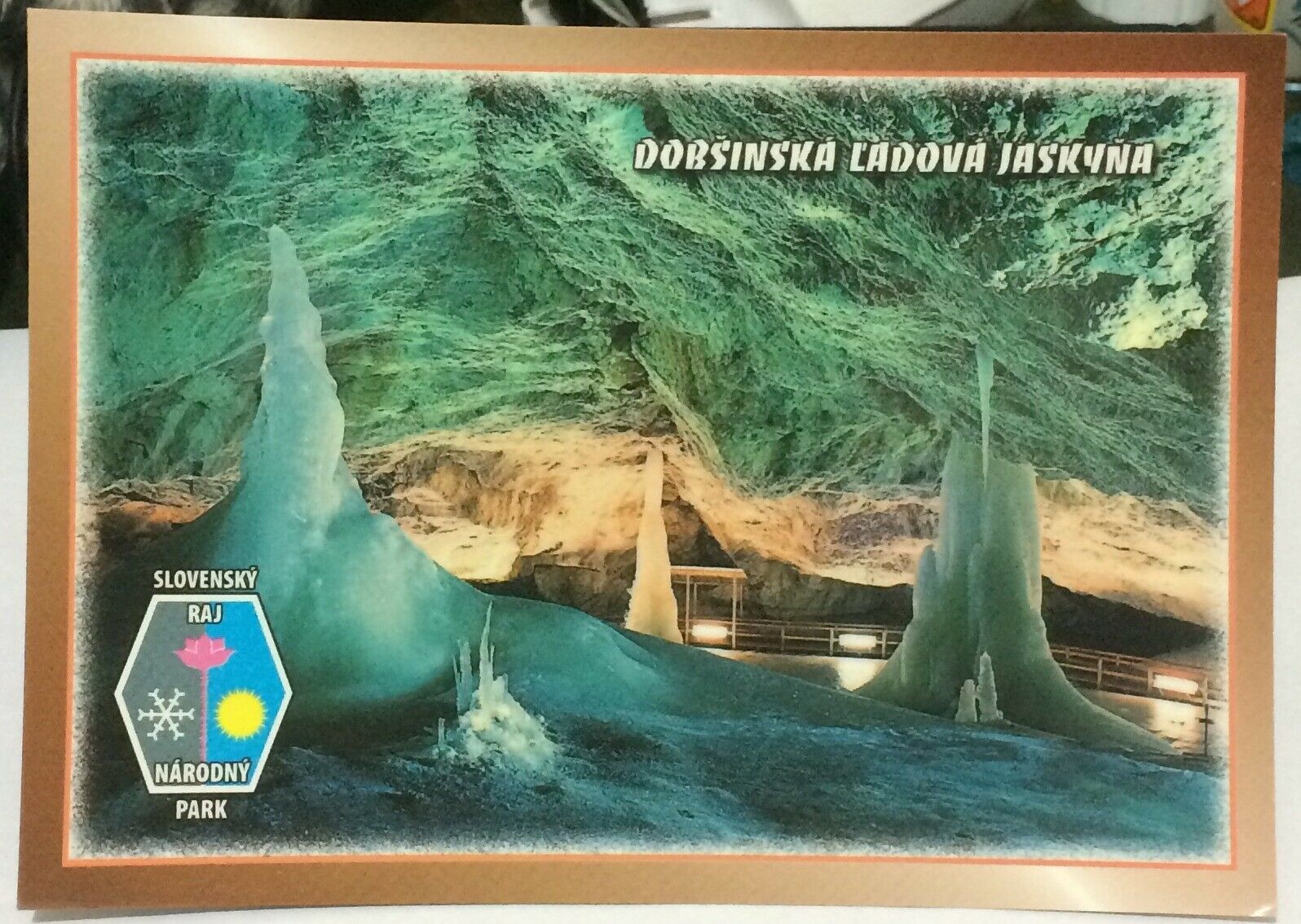 Slovenia Dobsinska Ladova jaskyna Velka sien - unposted | Europe - East ...