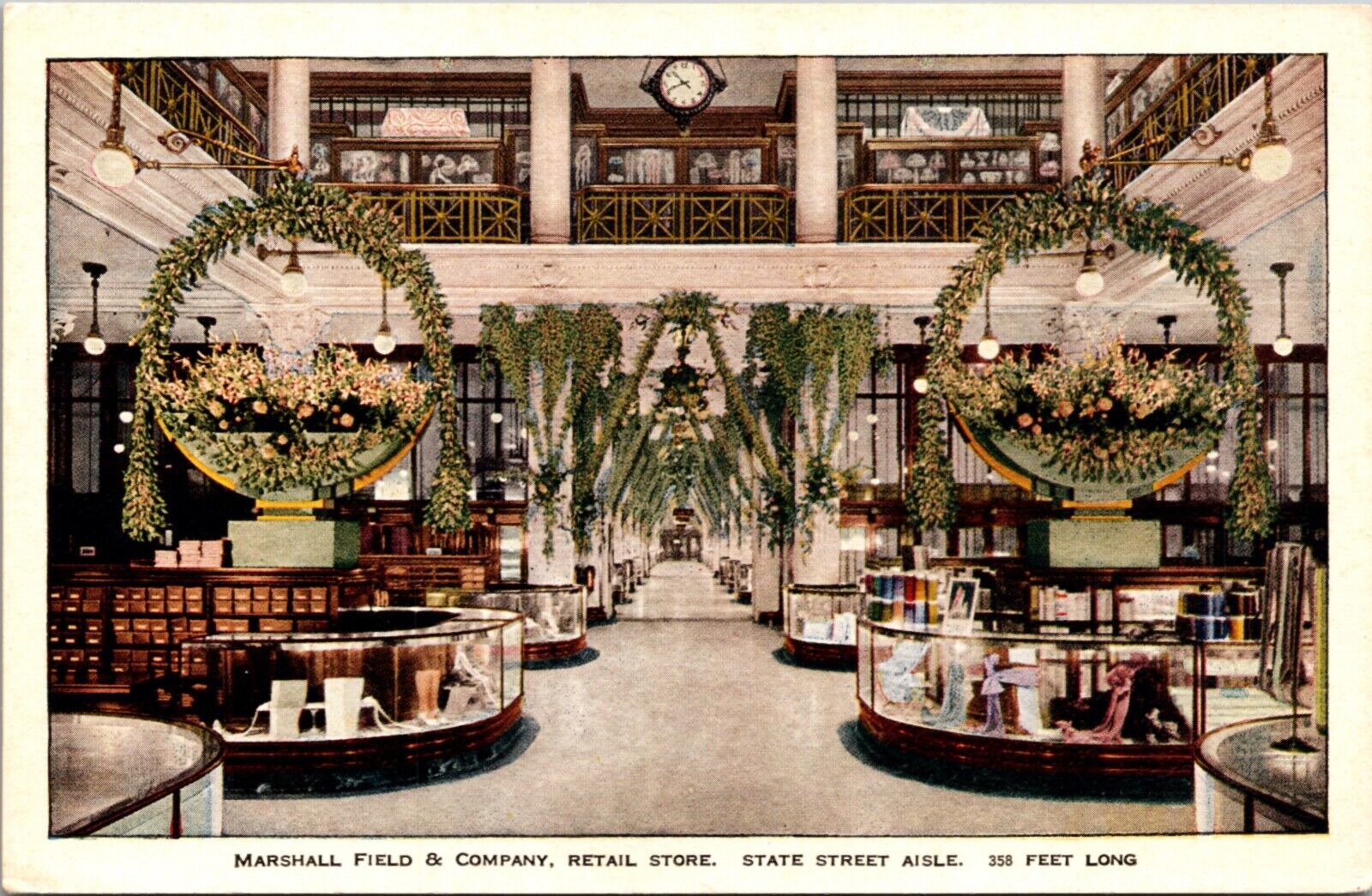 PC Marshall Field & Company Retail Store State Street Aisle Chicago ...