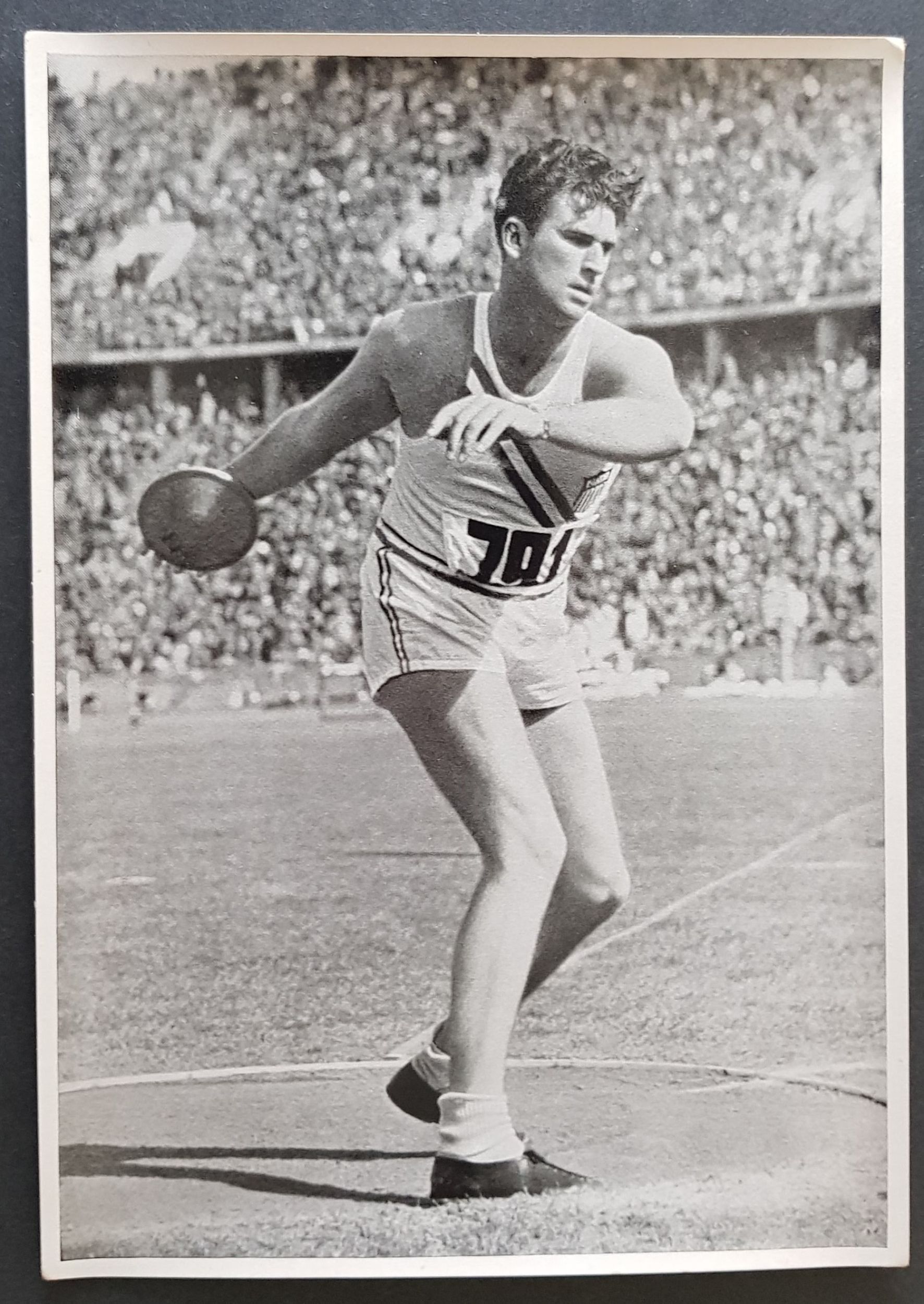 Rare Large Format Collector Photo Card 1936 Berlin Olympics - Kenneth ...