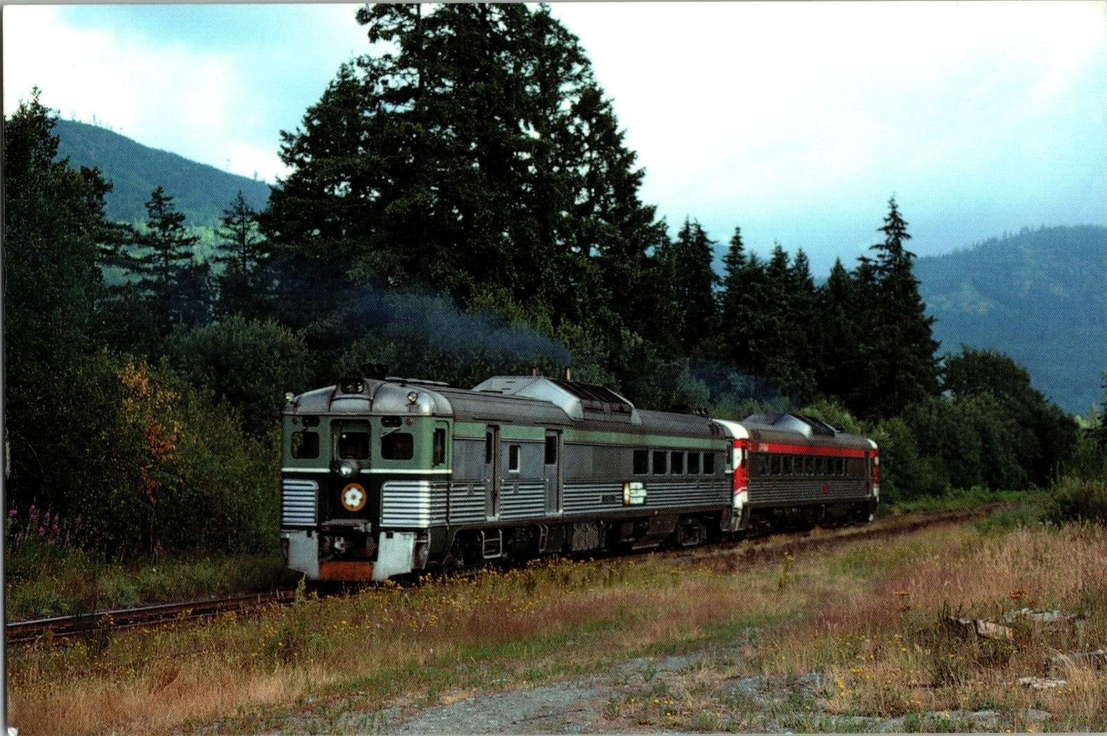 Vintage Postcard 1978 BC Rail Train No. 1 Photo Richard N Isles MTC#71 ...