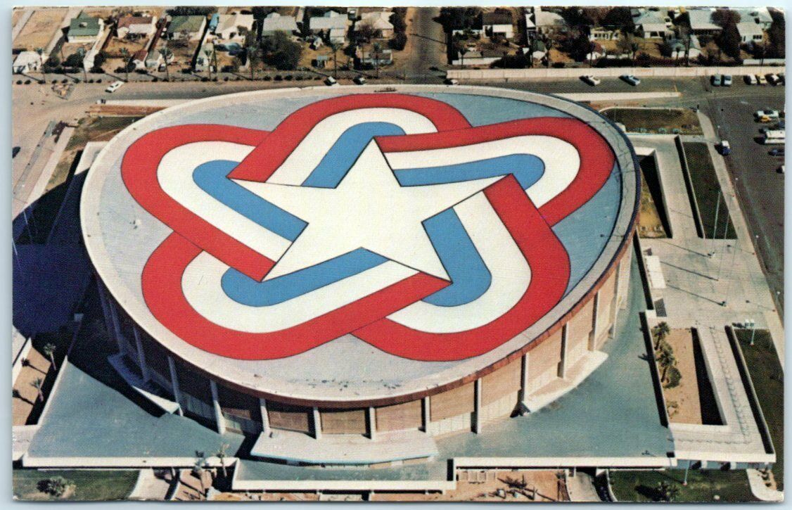American Revolution Bicentennial Symbol Painting - Arizona Coliseum in ...