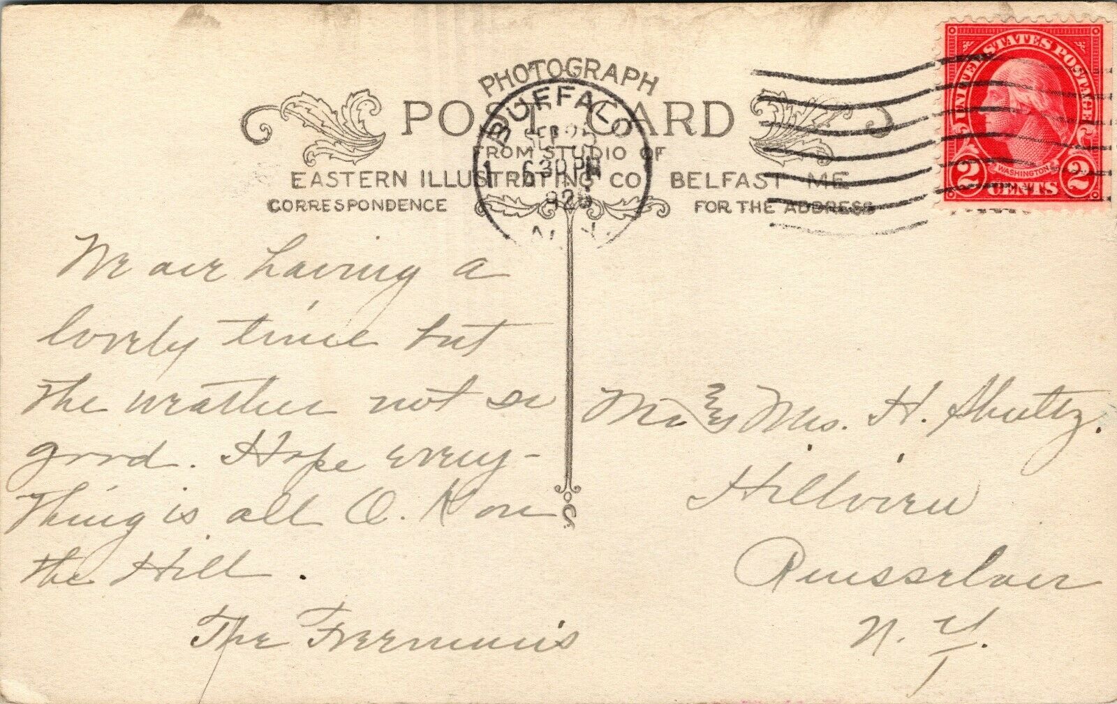 RPPC Orchard Park New York Beautiful Tree Lined Street View Postcard ...