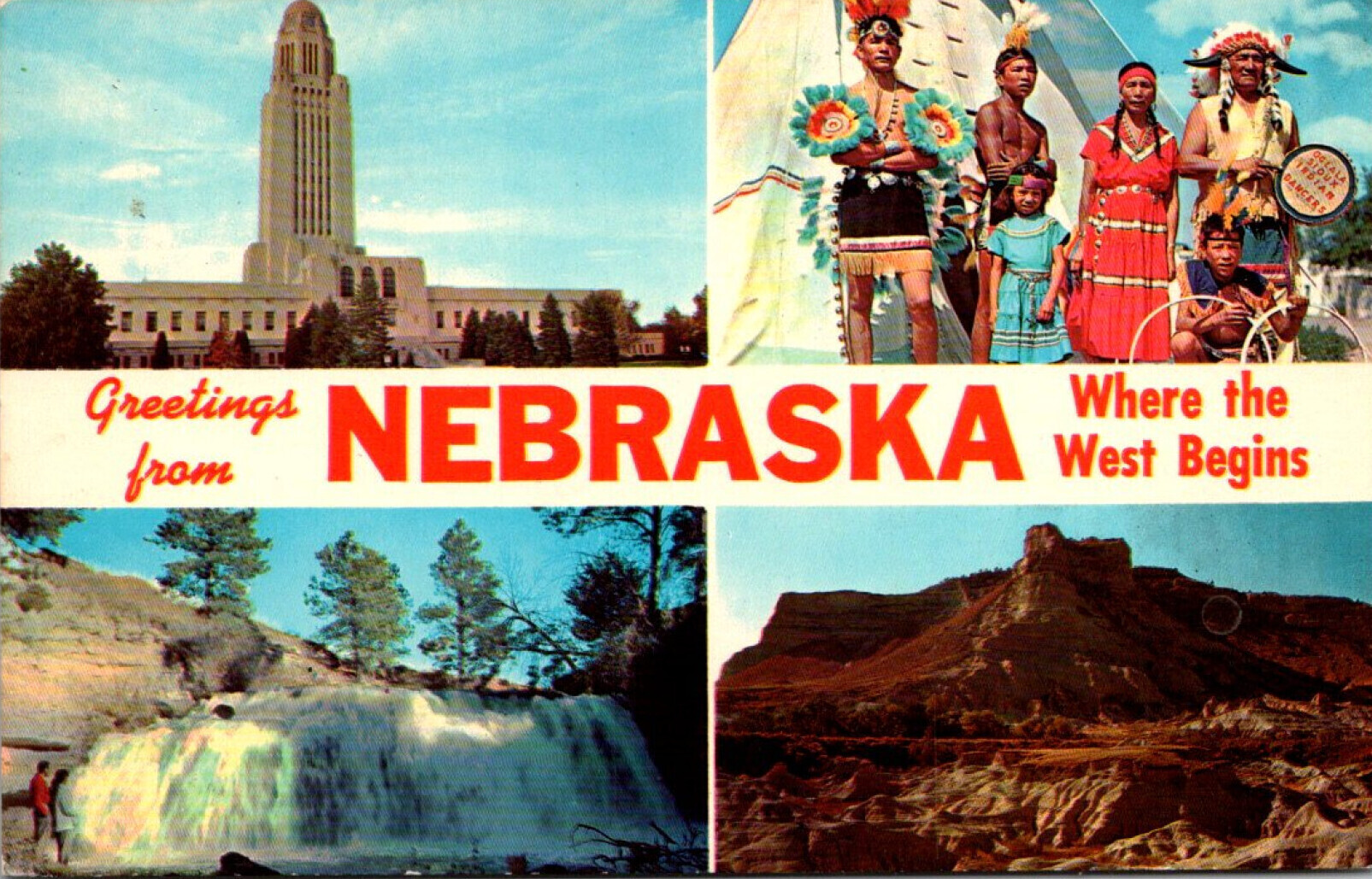Greetings From Nebraska Where The West Begins Split View | Topics ...